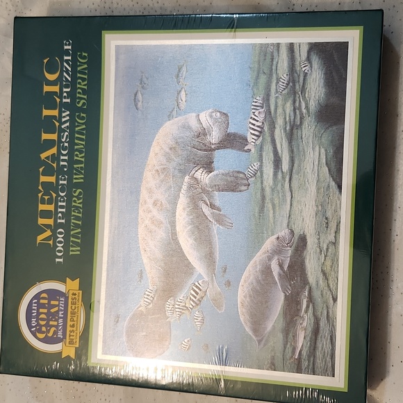 a quality gold seal | Toys | Metallic Gold Seal Jigsaw Puzzle 00 Pieces ...